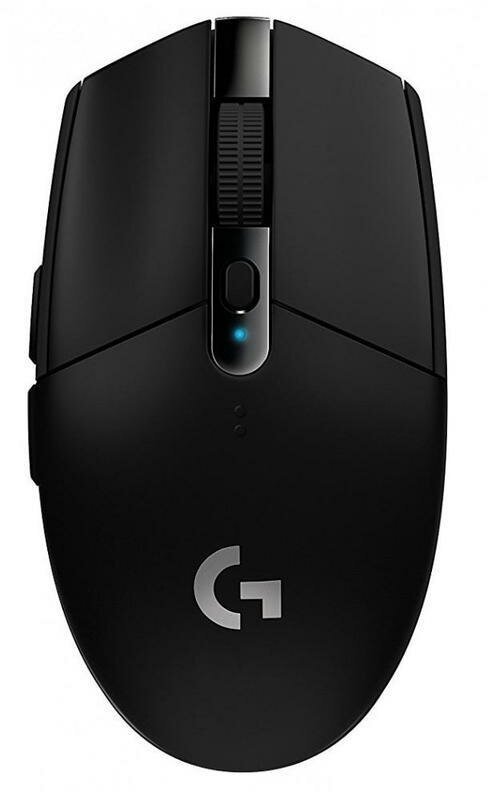Беспроводная игровая мышь Logitech G G304 Lightspeed, черный