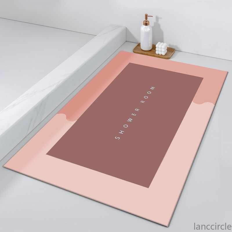 Нескользящий коврик для ванной комнаты в туалетеlanccircle