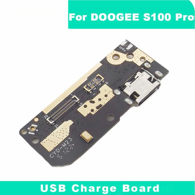 DOOGEE S100 Pro маленькая плата, задняя вилка, мобильный телефон, зарядка USB плата