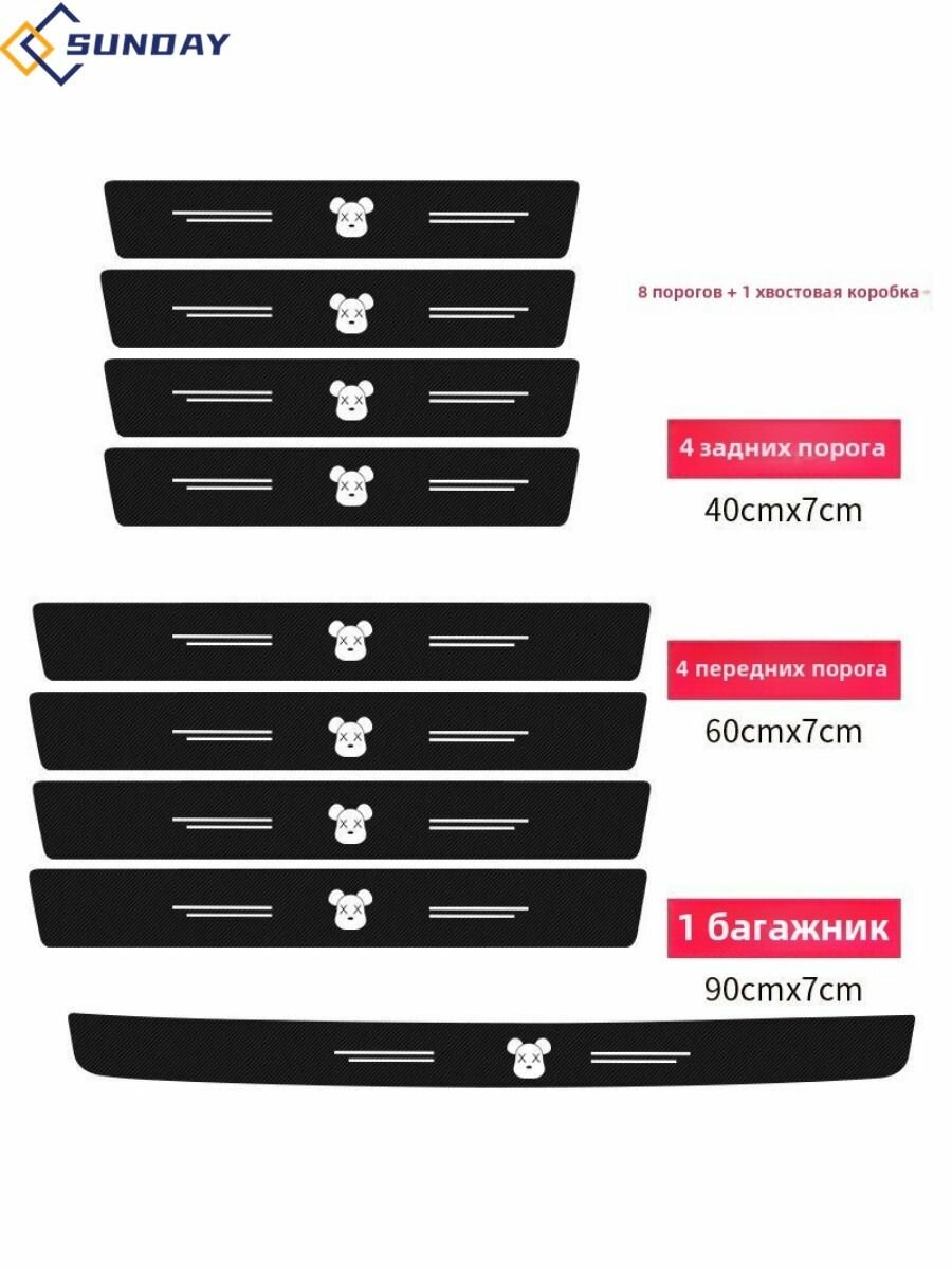 Обшивка багажника арт. MKT-Nissan