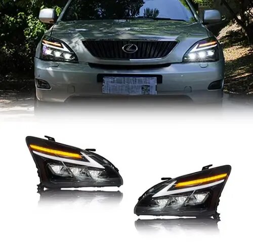 Фары автомобильные, 2 шт, арт. HL-RX350-2004