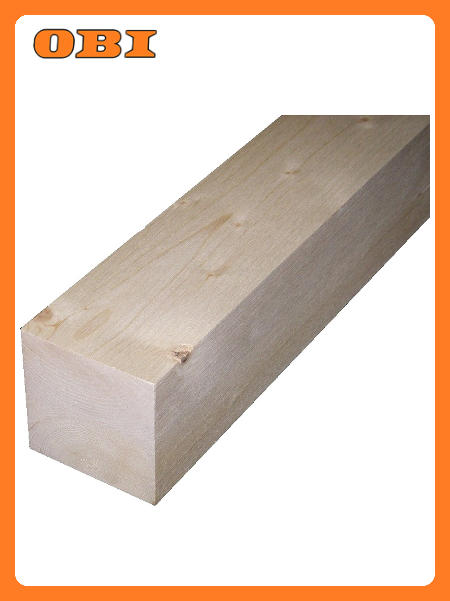 Брус клееный хвоя сорт АВ 3000х90x90 мм