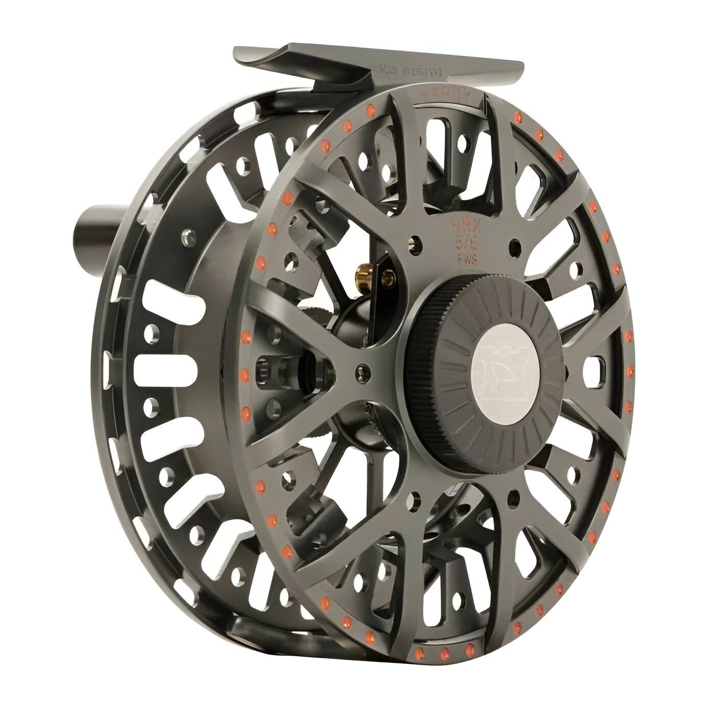 Катушка нахлыстовая Hardy HBX 5/6 Reel, с байтраннером, универсальная