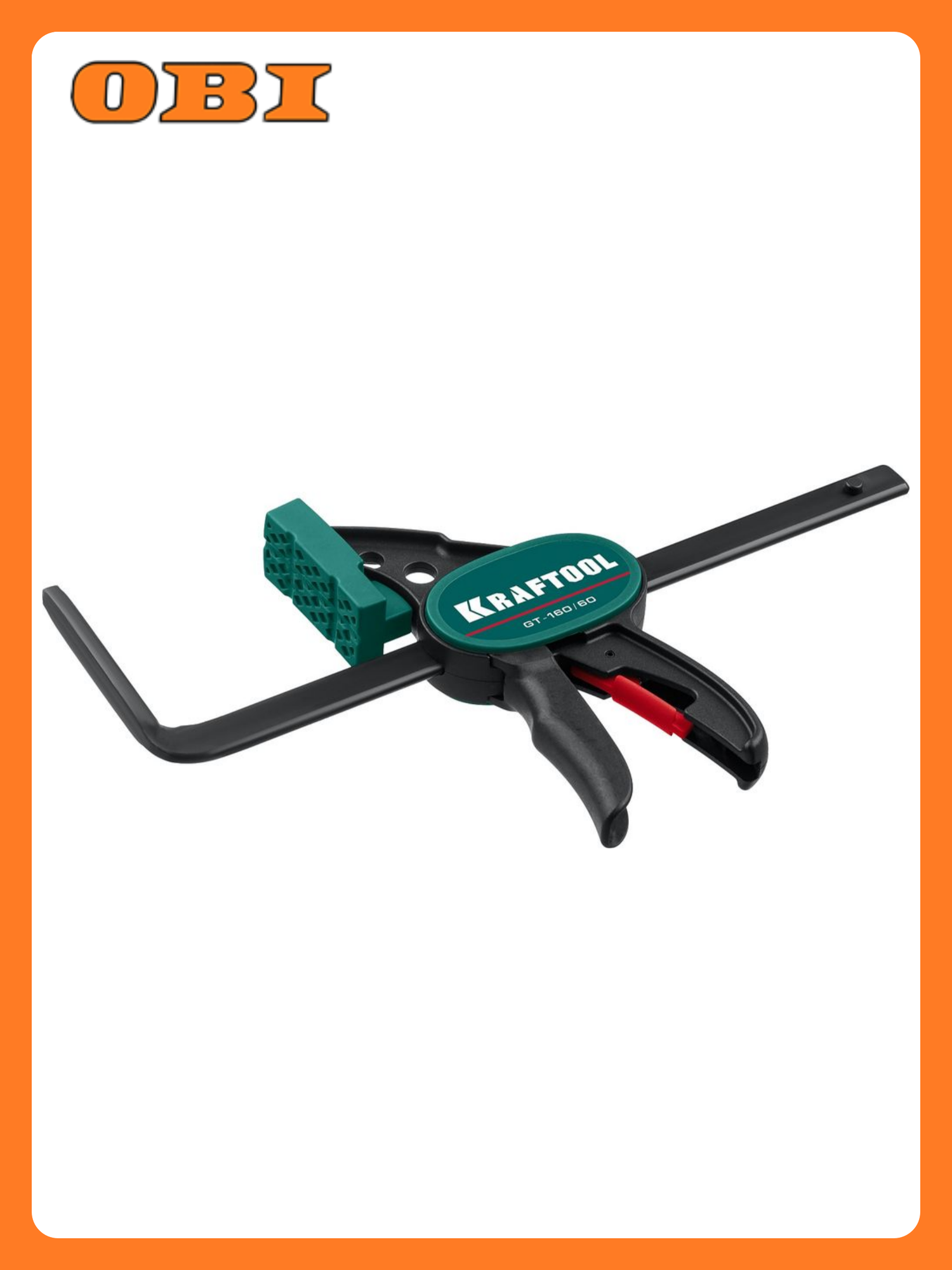 Струбцина для шин KRAFTOOL быстрозажимная 160 мм