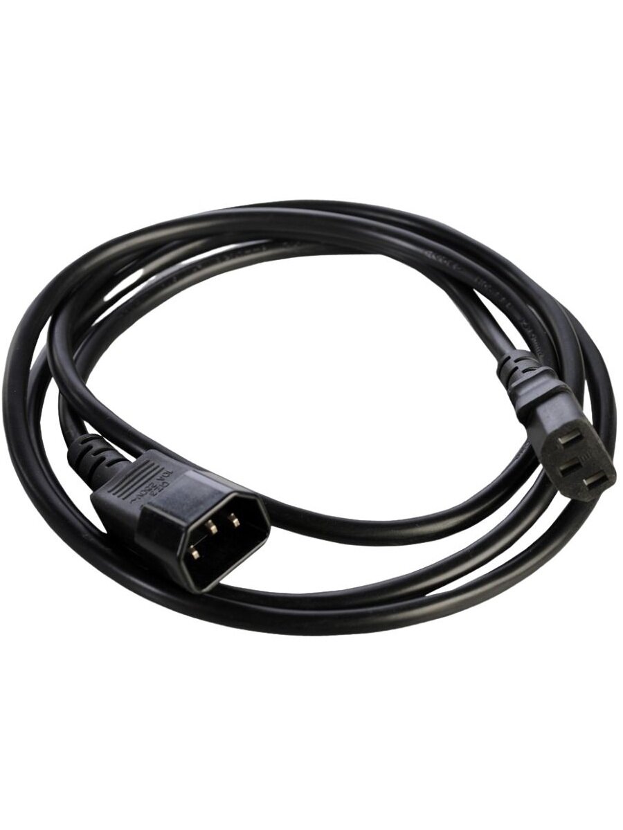 Кабель питания ЦМО, R-10-CORD, C13/C14, медь, для мониторов и компьютеров