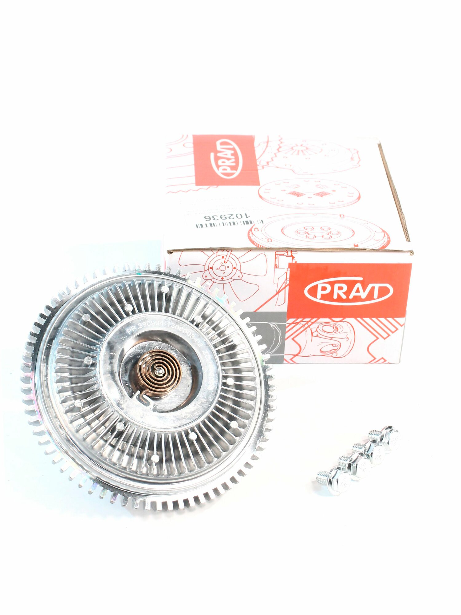 Вискомуфта привода вентилятора УАЗ Хантер, 3741, Патриот (до 2008 г. в) под пластм. крыльчатку