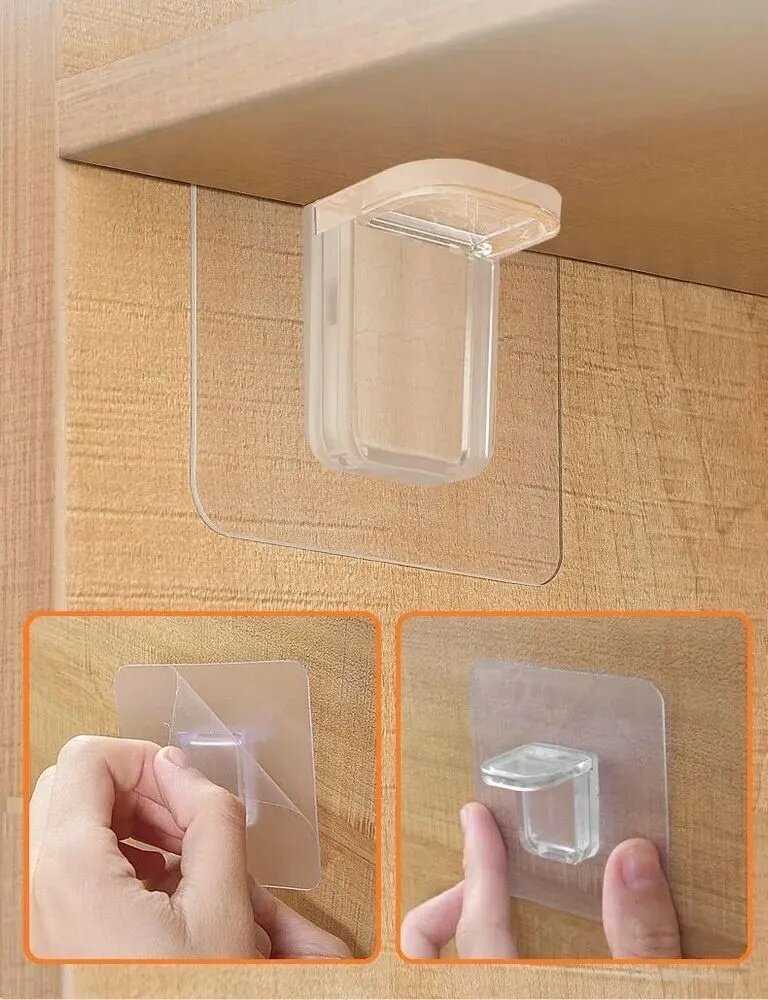 Держатель для полки,10кг,4шт