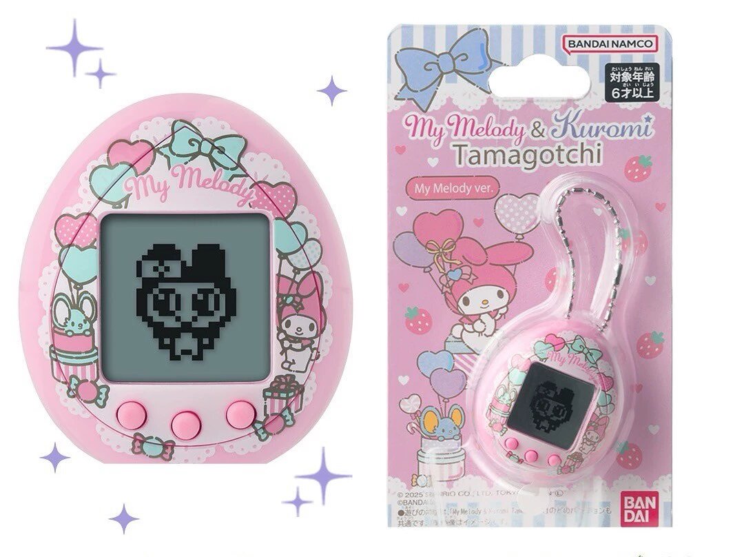 Tamagotchi Это счастливый сад Бандай, яркий экран, механизм, который может переплетаться с другим механизмом