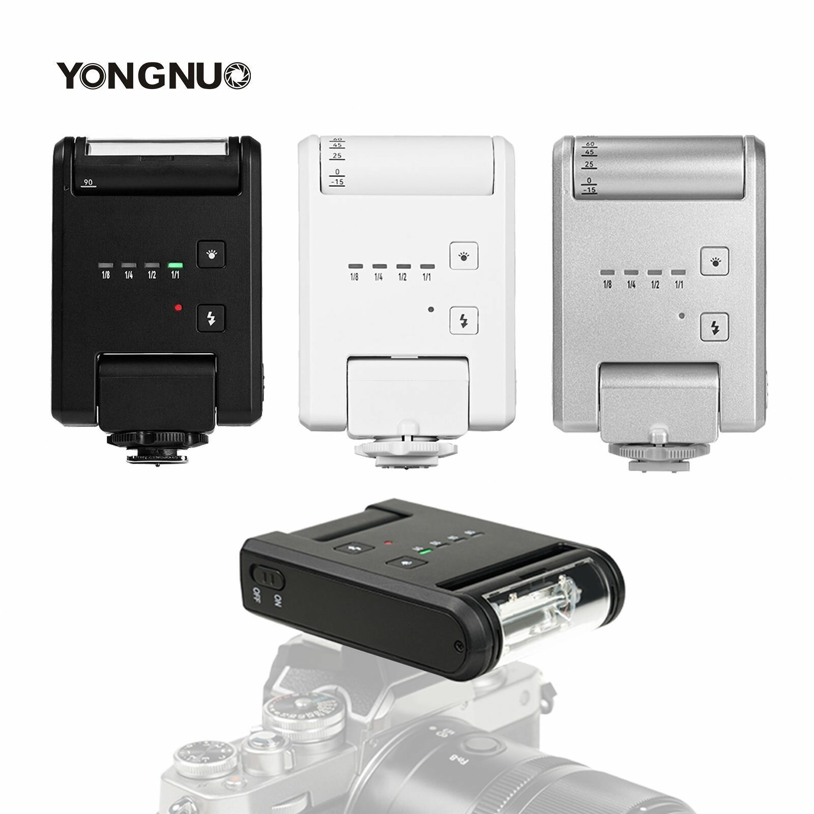 YONGNUO YN6 Мини-вспышка Встроенное крепление башмака для зеркальных вспышек Canon Nikon Panasonic Olympus