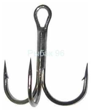 Крючок-тройник FISH SEASON с кругл. поддевом №8 BN 12шт 11030-08F