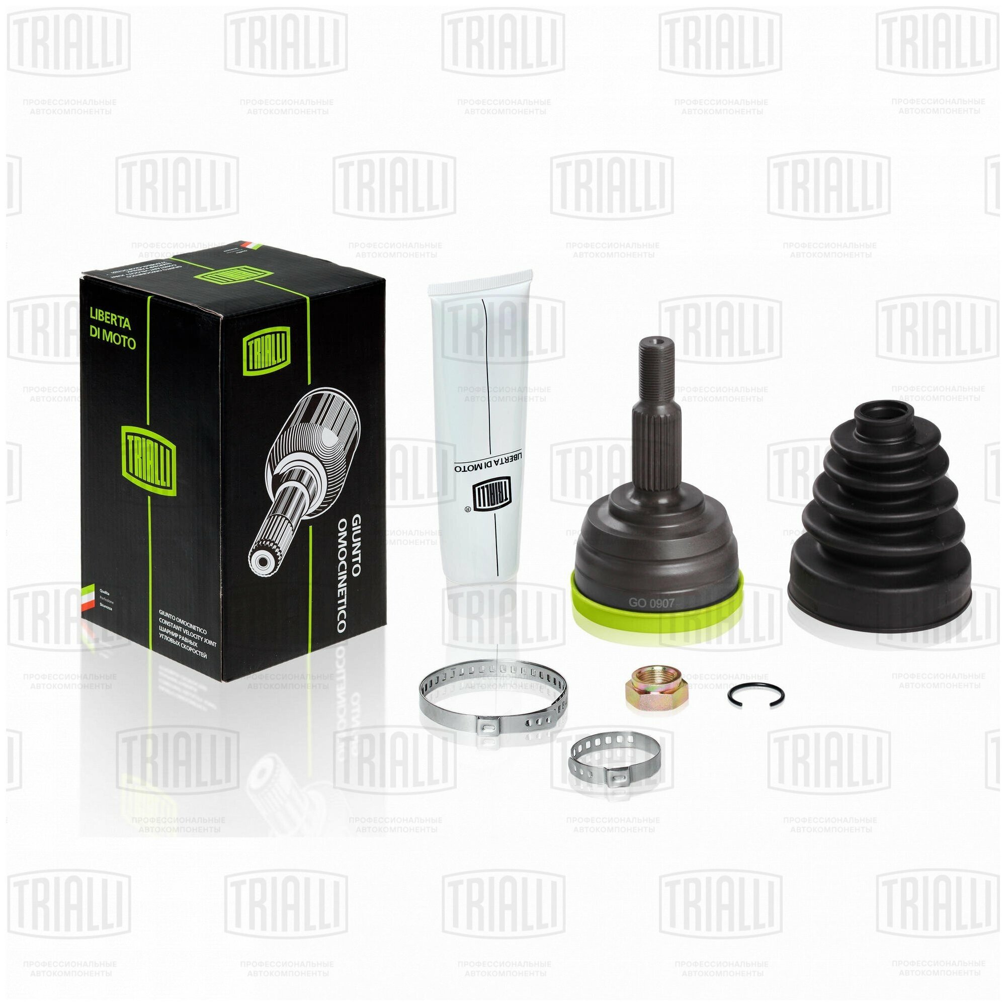 ШРУС Renault Duster 10- 1.6i 6MT 4WD наружный передний Trialli