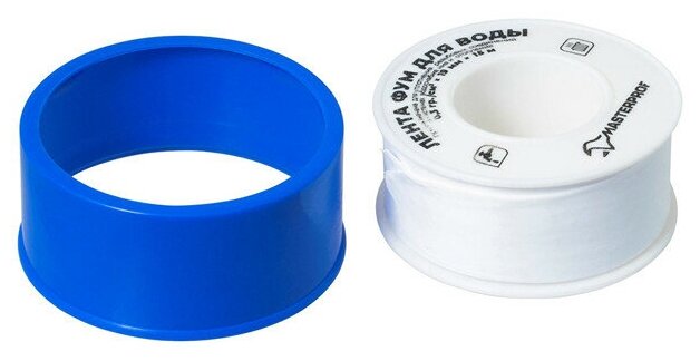 Лента ФУМ для воды 19 мм 15 м - уплотнительная резьбовая лента для водопроводных соединений