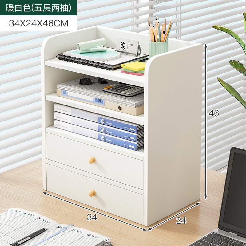 Офисный настольный стеллаж для хранения, многослойный файловый стеллаж, рабочая станция, органайзер для стола, стеллаж для хранения, архивный стеллаж для документов