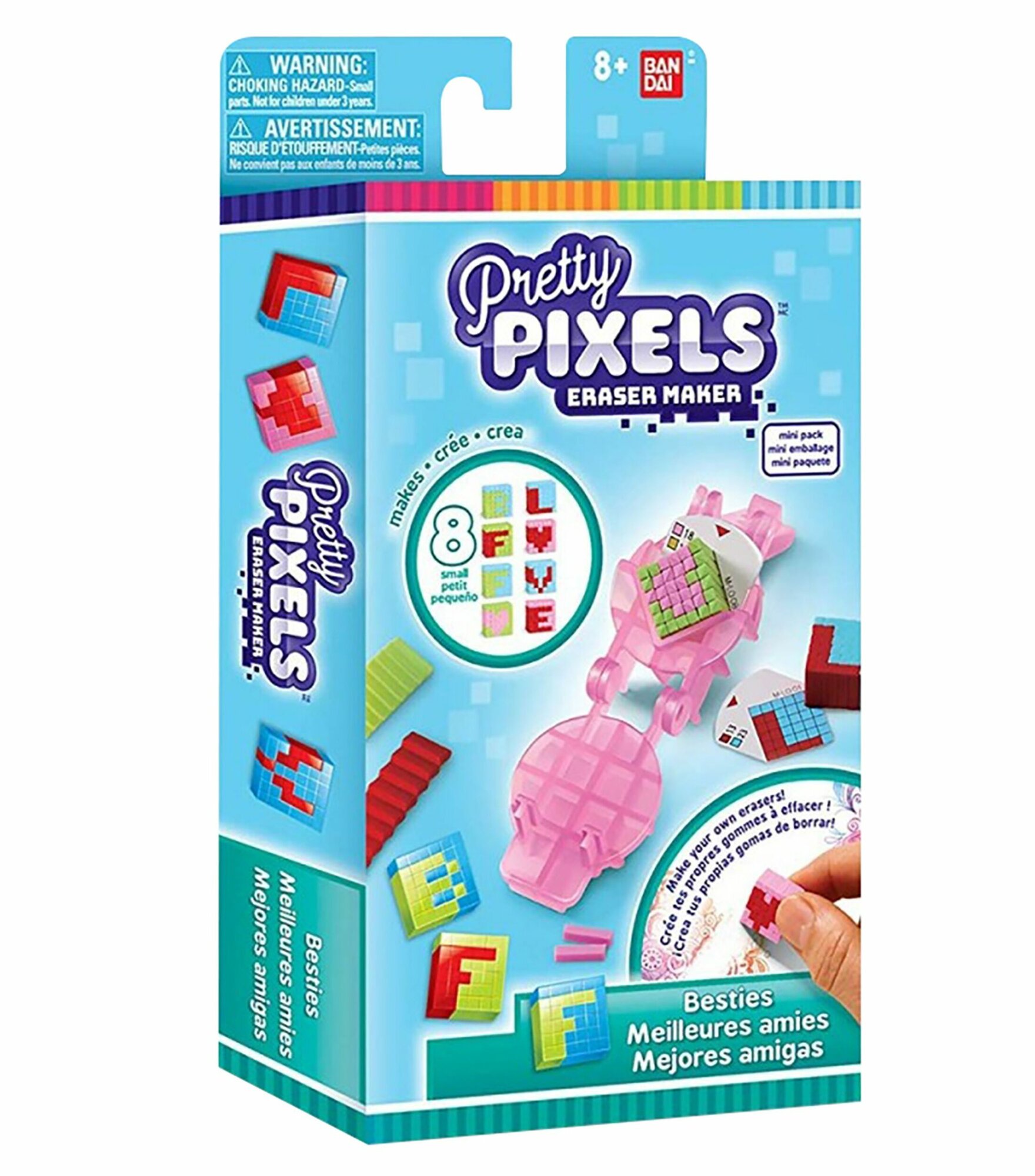 Набор для творчества "Pretty Pixels Eraser Maker", от 3 до 18 лет