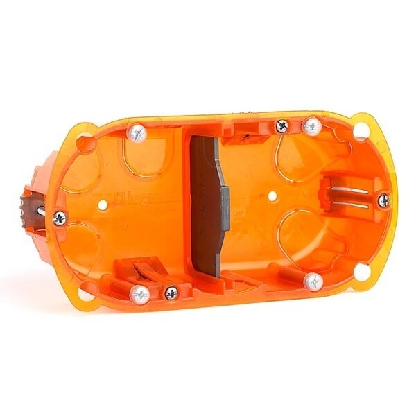 Batibox Коробка установочная 2 полюса глубина 40мм 080102 LEGRAND