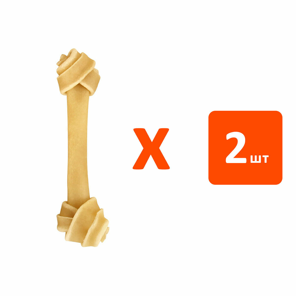 Лакомство TRIOL для собак кость узловая 15 см 10 шт (1 шт х 2)