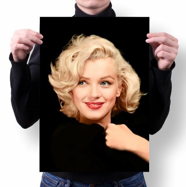 Плакат Мэрилин Монро, Marilyn Monroe №12, А4