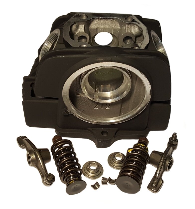 Головка цилиндра 4Т 153FMI (125см3) D52,4 (d=20/23) в сборе GRYPHON ORION 125 CITY YX100-4