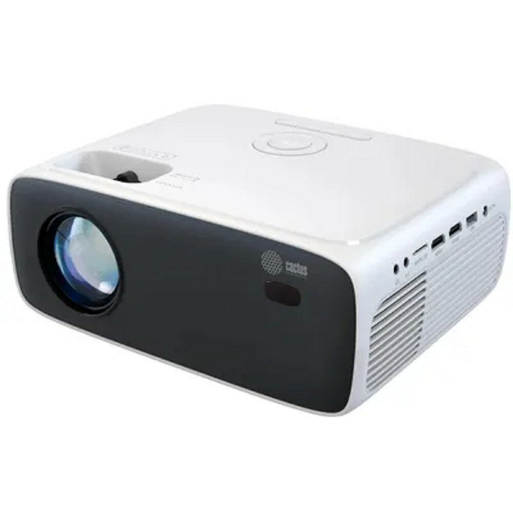 Проектор Cactus CS-PRM.07WT. WUXGA LCD LED 60Вт 1500:1 30-210" 1 - 7 м 1920 x 1080