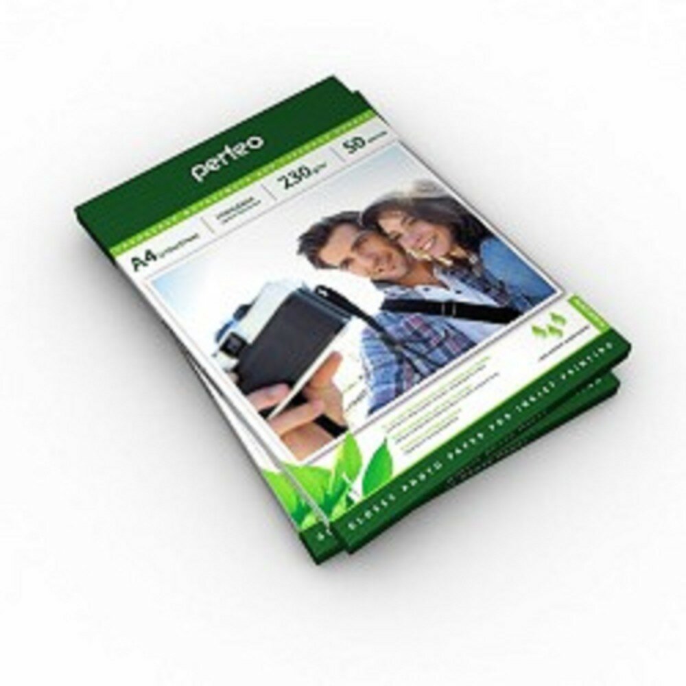 Perfeo фотобумага PF-GLA4-230 50 Бумага глянцевая 50л, А4 230 г м2