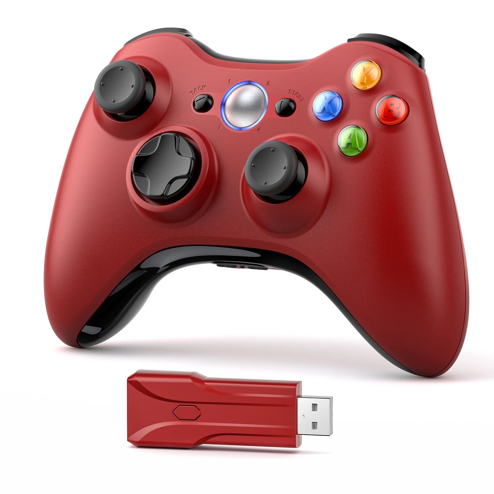Беспроводной геймпад для Xbox 360, Цвет: E08-03-415