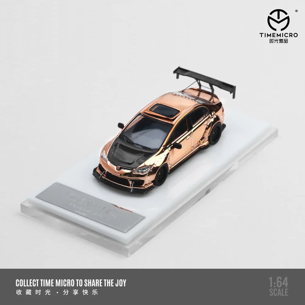 MASSDI TimeMicro 1:64 Civic розовое золото Rose gold