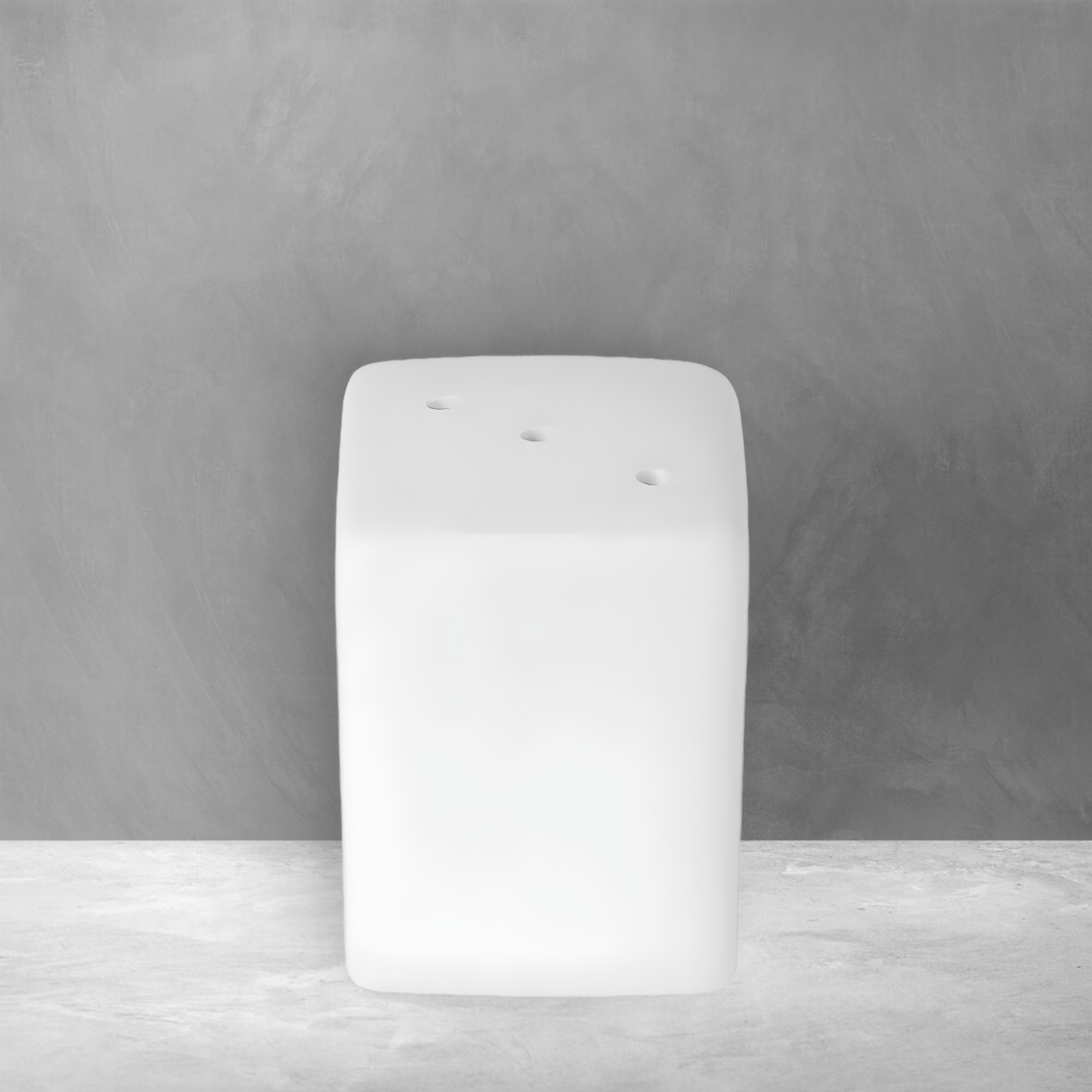 Солонка белая из фарфора CAMEO SQUARE ACCESSORY 710-34S, 40х40х53 мм, 2 шт