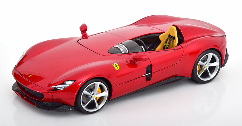 Модель коллекционная BBURAGO Ferrari monza SP1 2019 red metallic / феррари монца