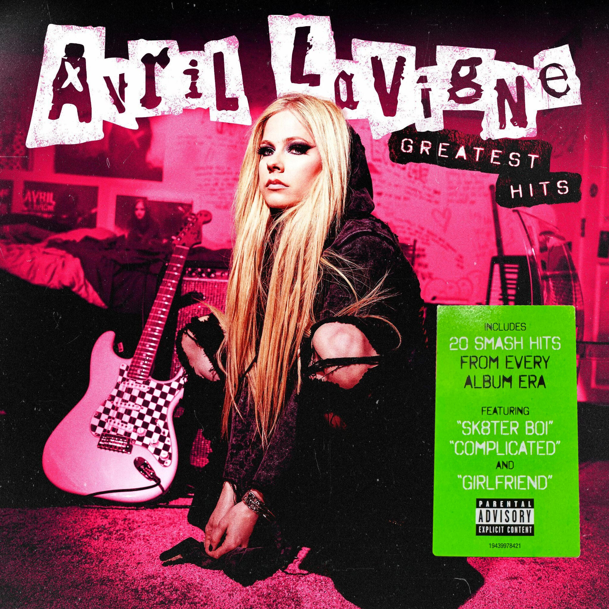 Виниловая пластинка Avril Lavigne - Greatest Hits (2LP, 2024, Legacy), 194399784211