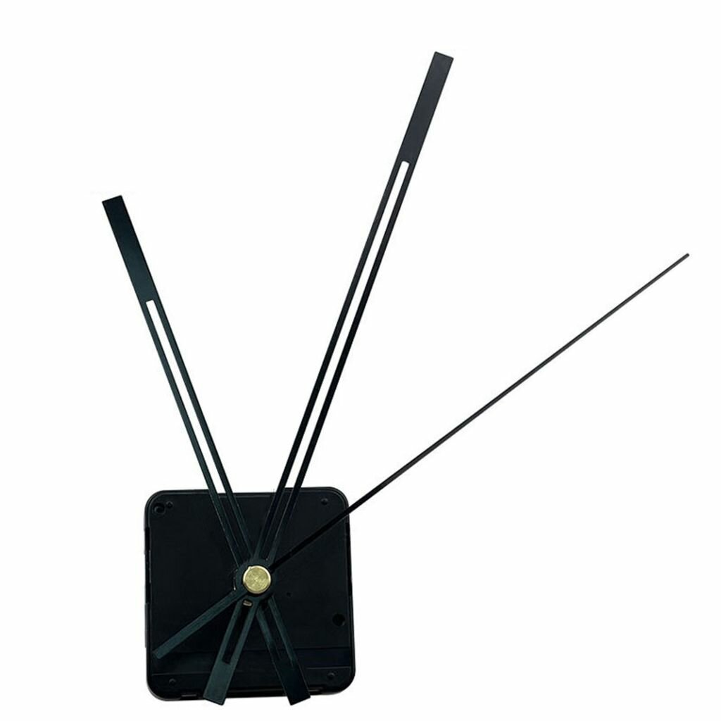 Набор бесшумных сканирующих настенных часов DIY с бесшумным механизмом-1007 черный