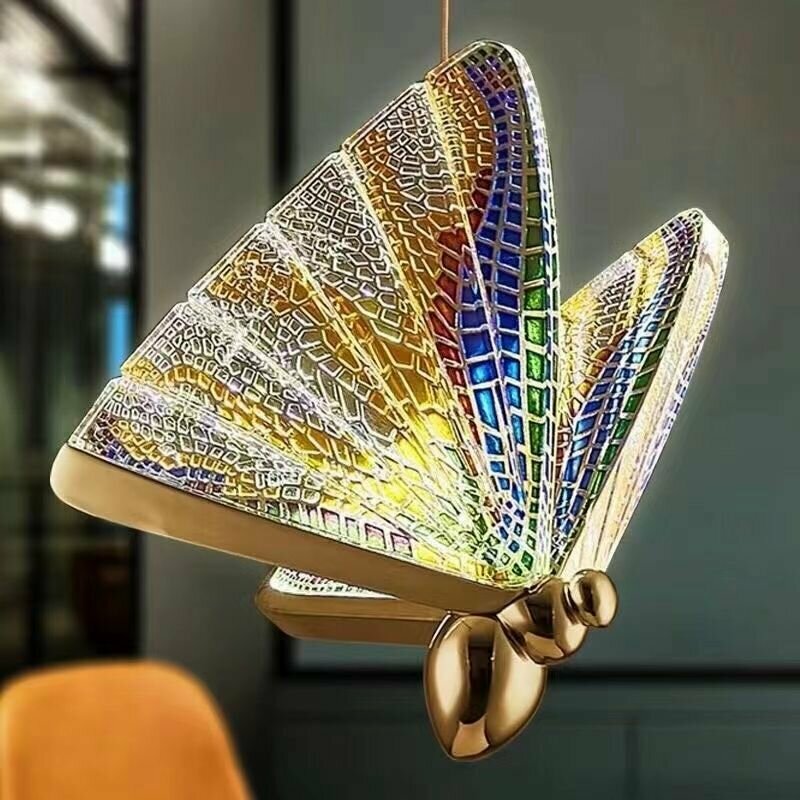Бра настенный светильник LED 2 Вт The Fluttering Butterfly A Светильник настенный бра разноцветные крылья Blesslight