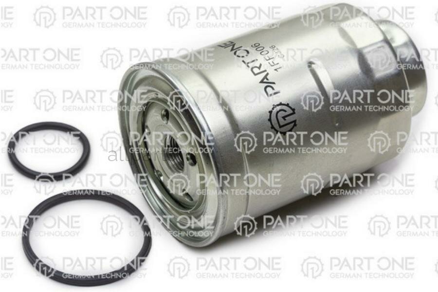 PART-ONE 1FF006 Фильтр топливный MAZDA 3 06>, 5 05>, 6 02>, TOYOTA HILUX 01>, LAND CRUISER 90-100 90>, TOYOTA 4 RUNNER 95>