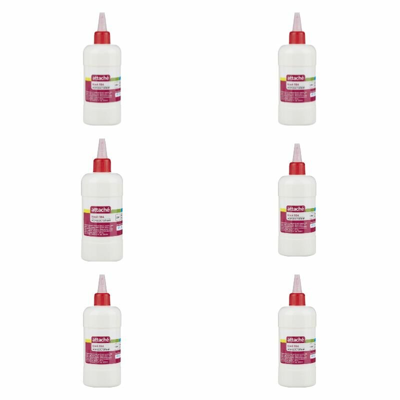 Attache Клей ПВА 150г 6 шт