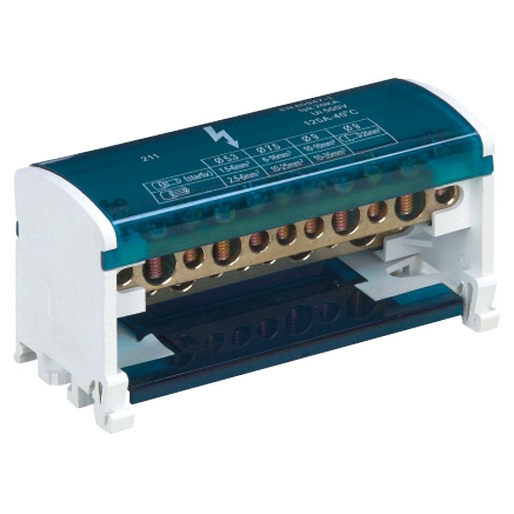 Шины на DIN-рейку в корпусе (кросс-модуль) 4х15 3L+PEN LD505-415, цвет /, материал /