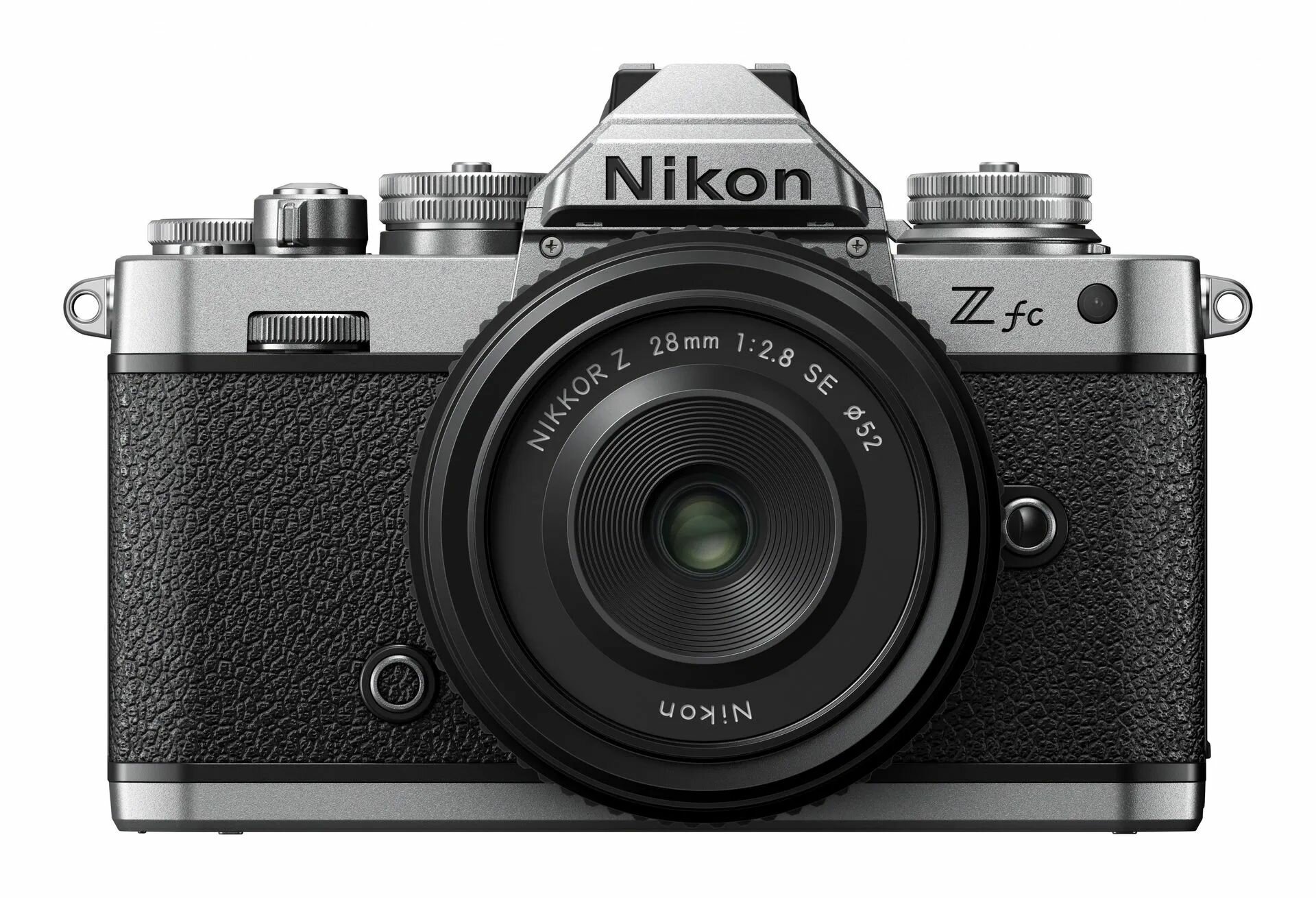 Фотоаппарат Nikon ZFC, с объективом NIKKOR Z 28mm F2.8, серебристый