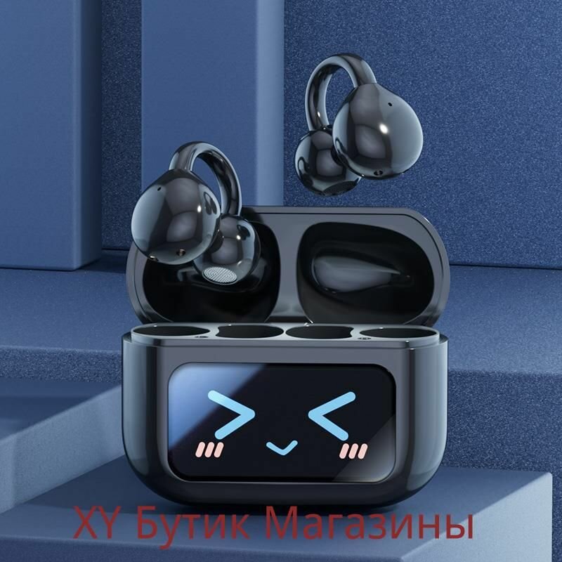 Беспроводные открытые наушники-клипсы 1MORE Evo True EH903 с Bluetooth 5.4, LED-экраном, IPX5, шумоподавлением для бега
