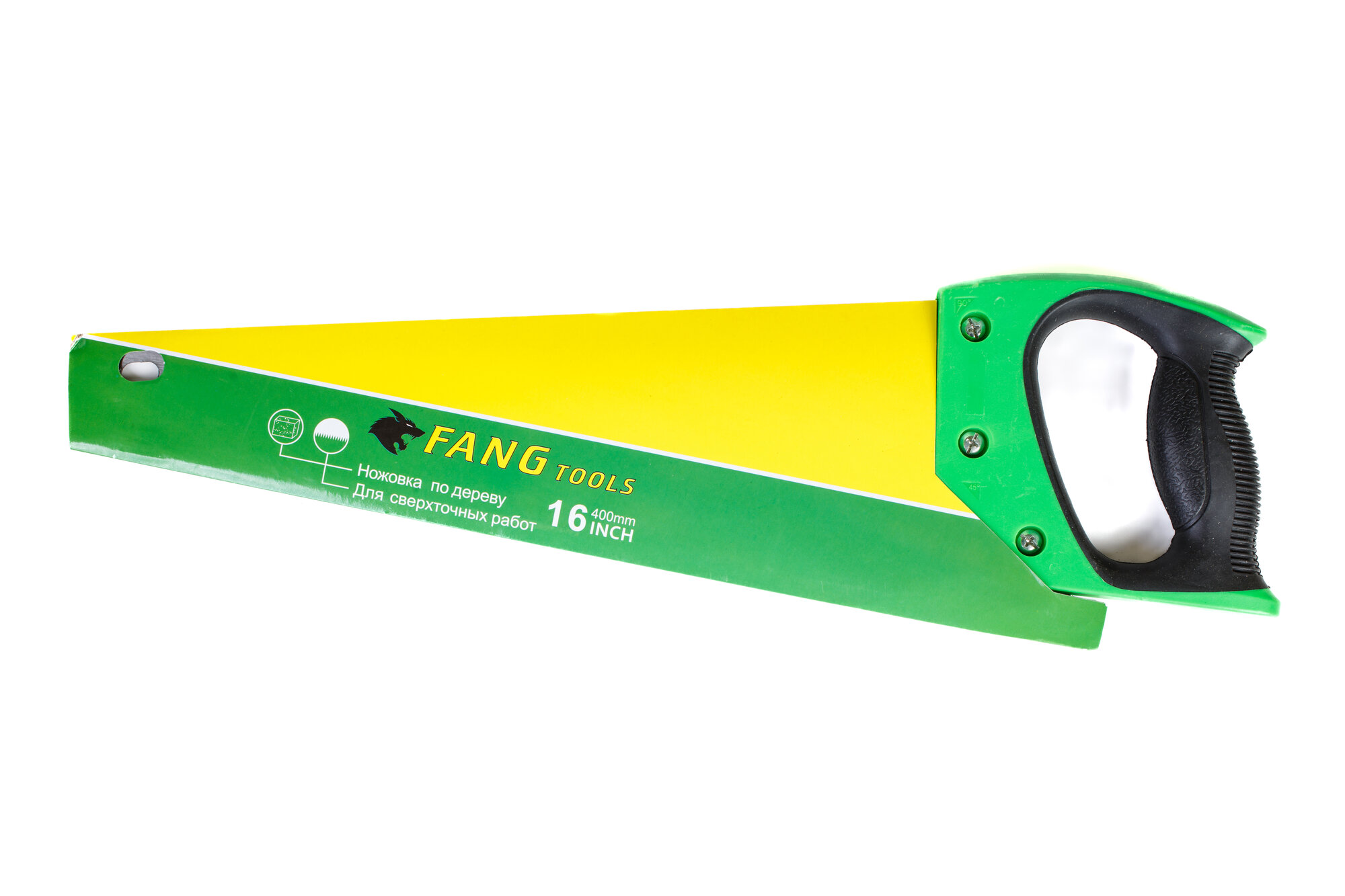 Ножовка по дереву 400мм fang tools ( для дерева и пластика)