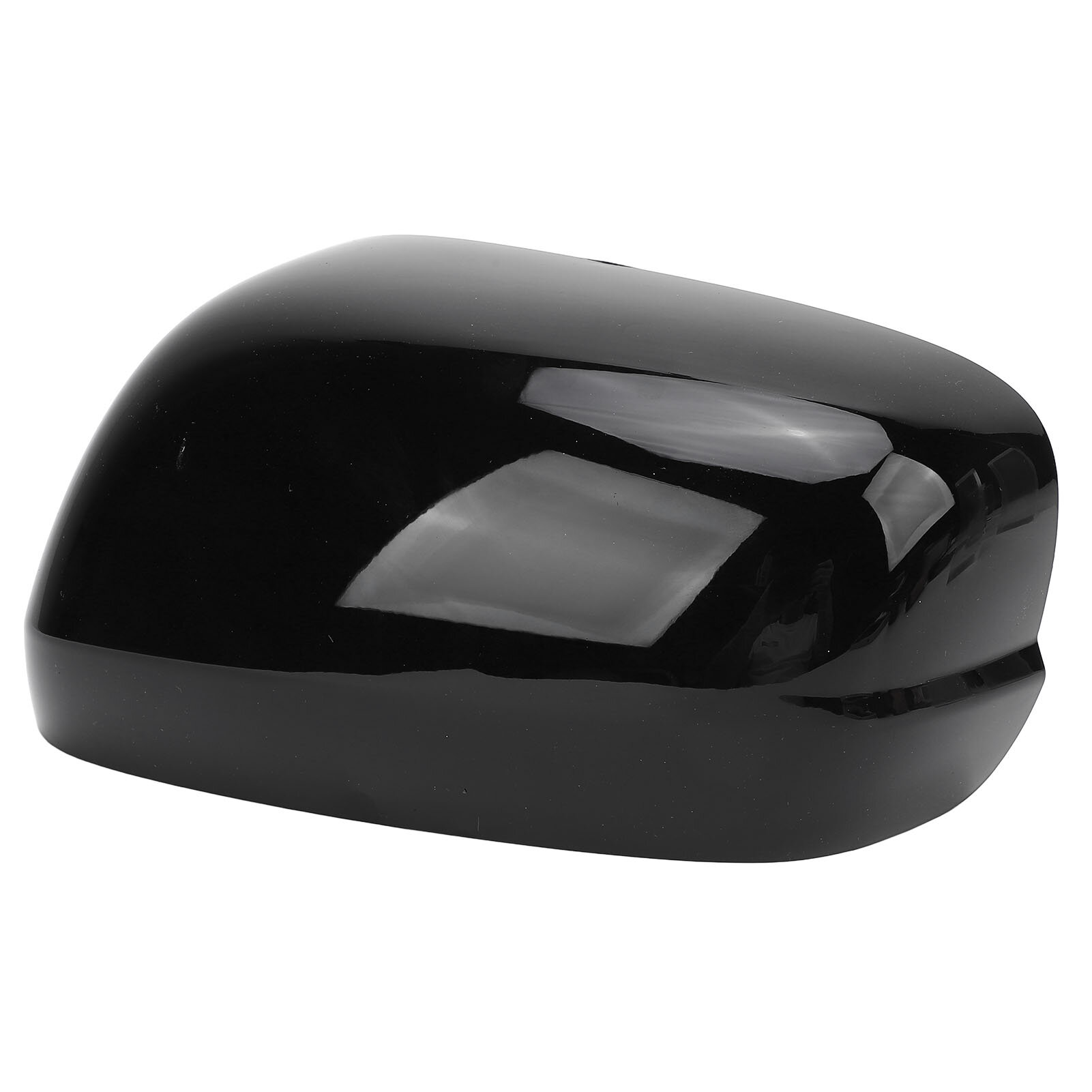 Крышка зеркала заднего вида, черная, с защитой от царапин, высокопрочная, боковая крышка зеркала для Fit Jazz 2009–2014, левая