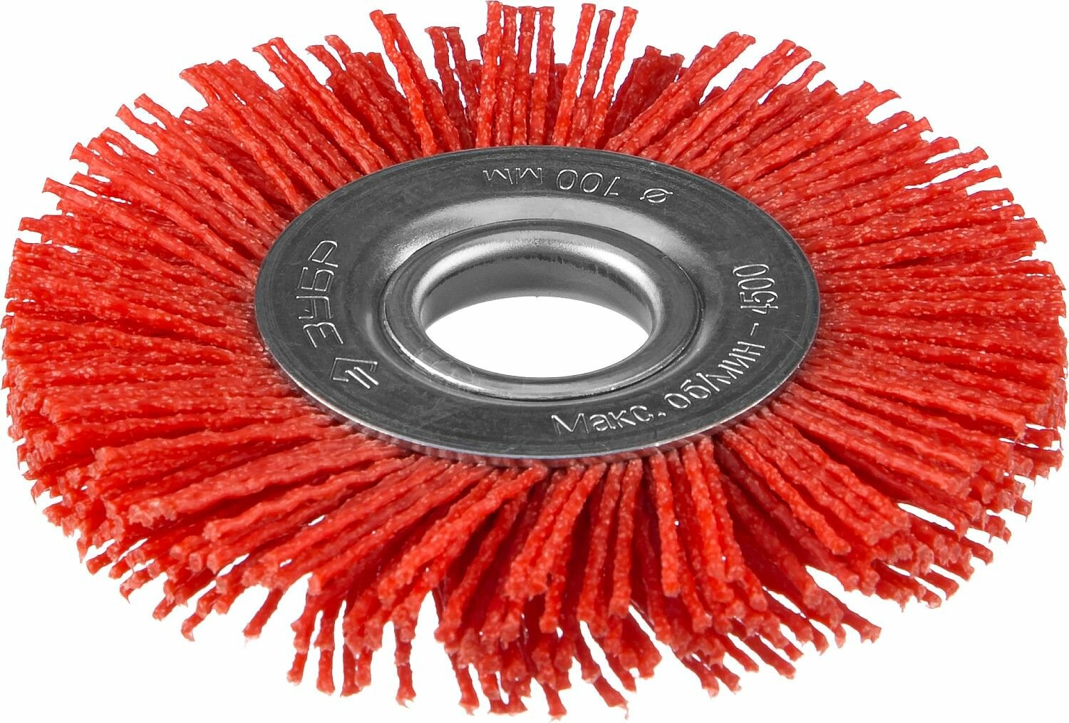 Дисковая нейлоновая щетка ЗУБР для УШМ, 100 мм, профессиональная 35160-100_z01
