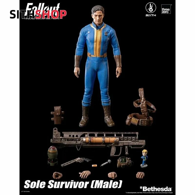 Фигурка Threezero Fallout Sole Survivor (Male) 1/6 Action Figure