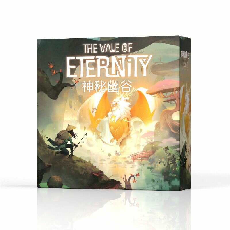Настольная игра The Vale of Eternity(CN). Семейная игра про приручение зверей для 2-4 игроков