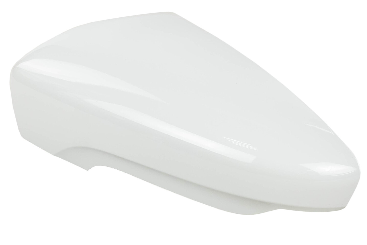 Накладка левого зеркала образца от 2014г. под повторитель поворотника, цвет Белое облако (240) на Лада Гранта, Гранта FL