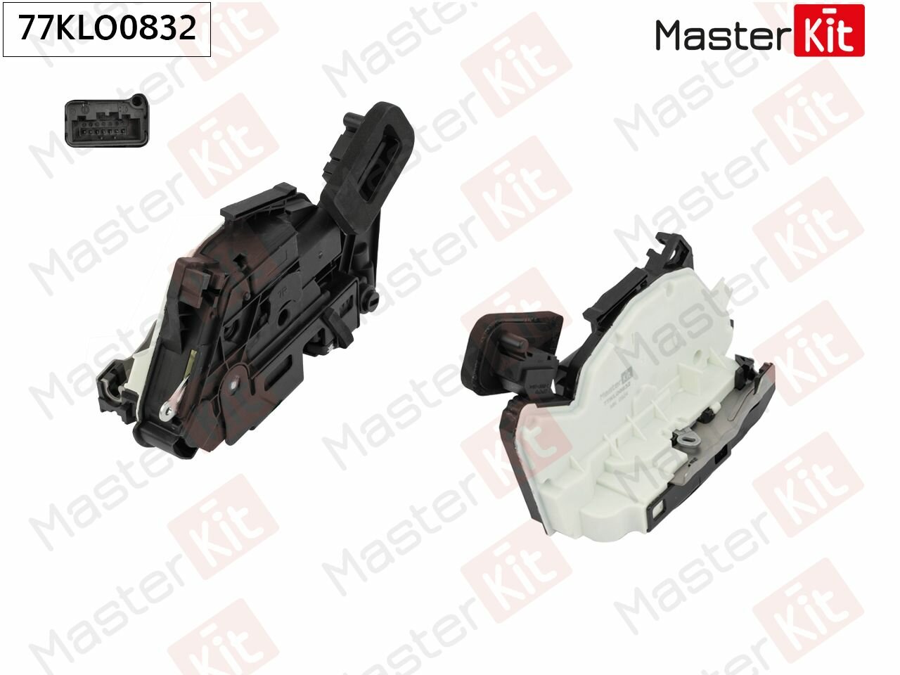 Замок задней правой двери Skoda OCTAVIA III 5E3 NL3 NR3 5E5/Volkswagen PASSAT 3G2 3G5 - MasterKit 77KLO0832
