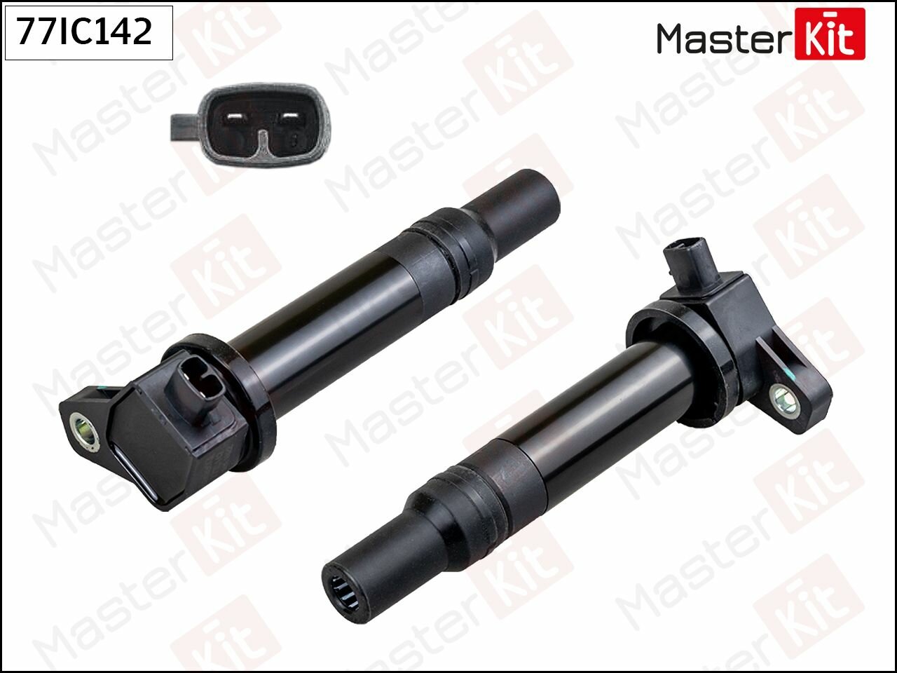 Катушка зажигания Hyundai Accent, IIIMCGetz, TB 02-10Kia Cerato LDRio IIJB 04- MasterKit 77IC142
