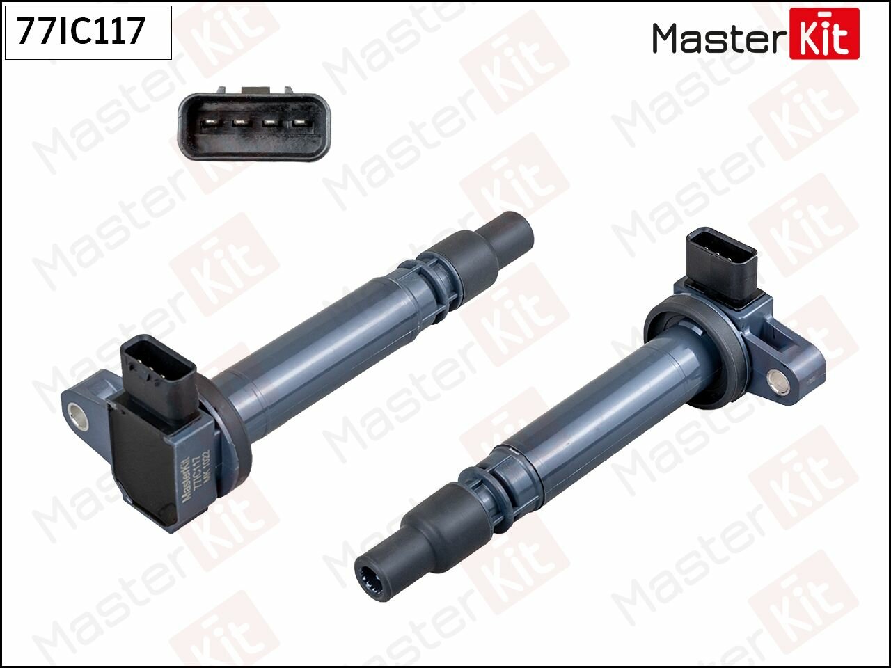 Катушка зажигания Toyota Hiace IVH1H2Land Cruiser Prado J12 95- MasterKit 77IC117