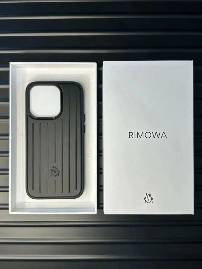 Чехол RIMOWA алюминиевый для iPhone 16 Pro Max, серебро, премиальная защита