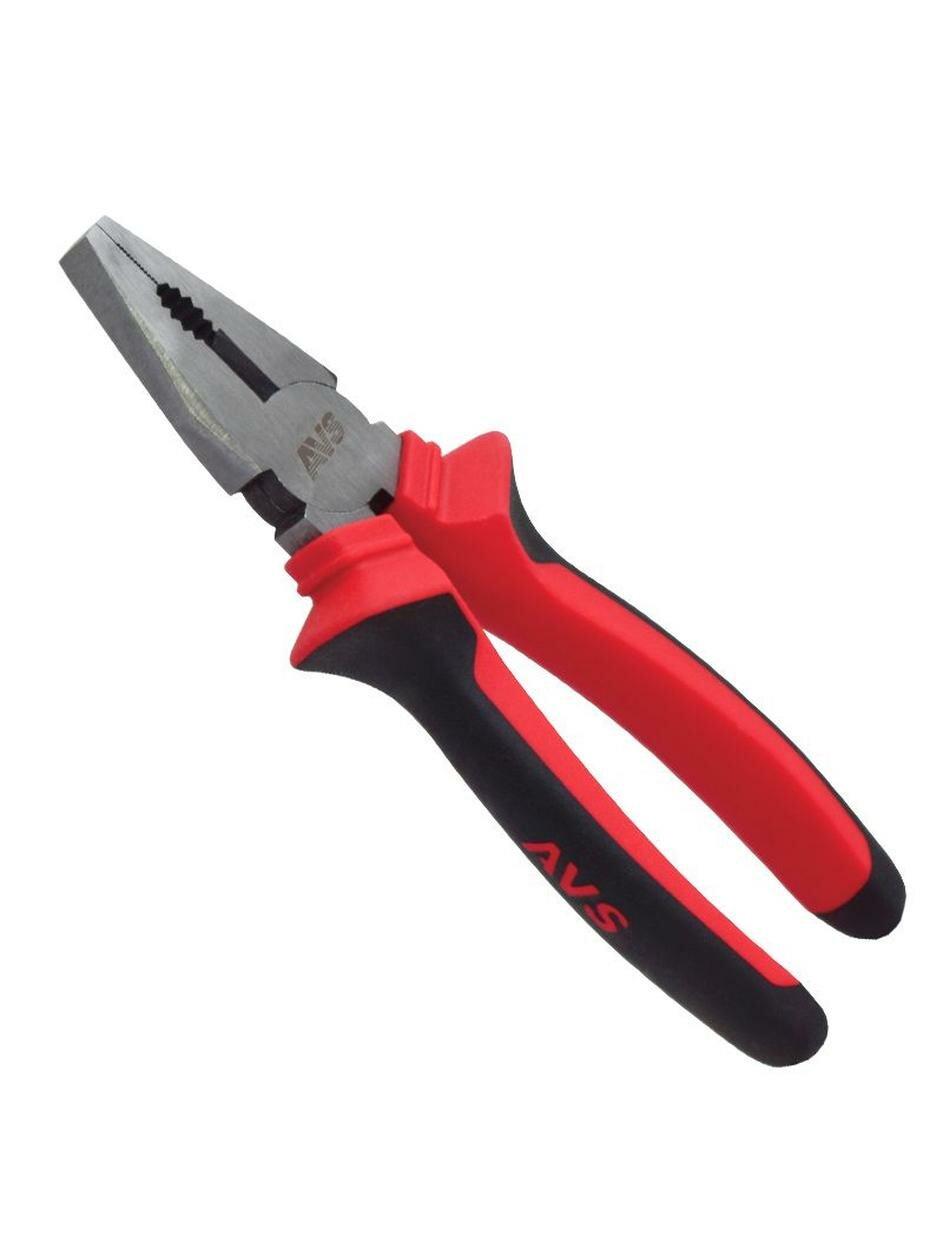 Пассатижи, размер 200 мм, сталь Cr-V, 50-55 HRC, AVS (арт. A40181S)