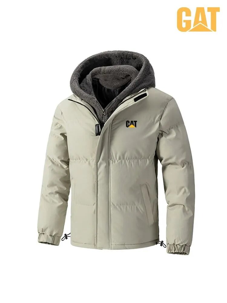 Пуховик Caterpillar Пуховик , утепленная куртка с капюшоном, мужская зимняя одежда