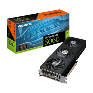 Видеокарта Gigabyte Видеокарта Gigabyte RTX5060 EAGLE MAX OC 8GB GDDR7 128bit 3xDP HDMI 3FAN RTL