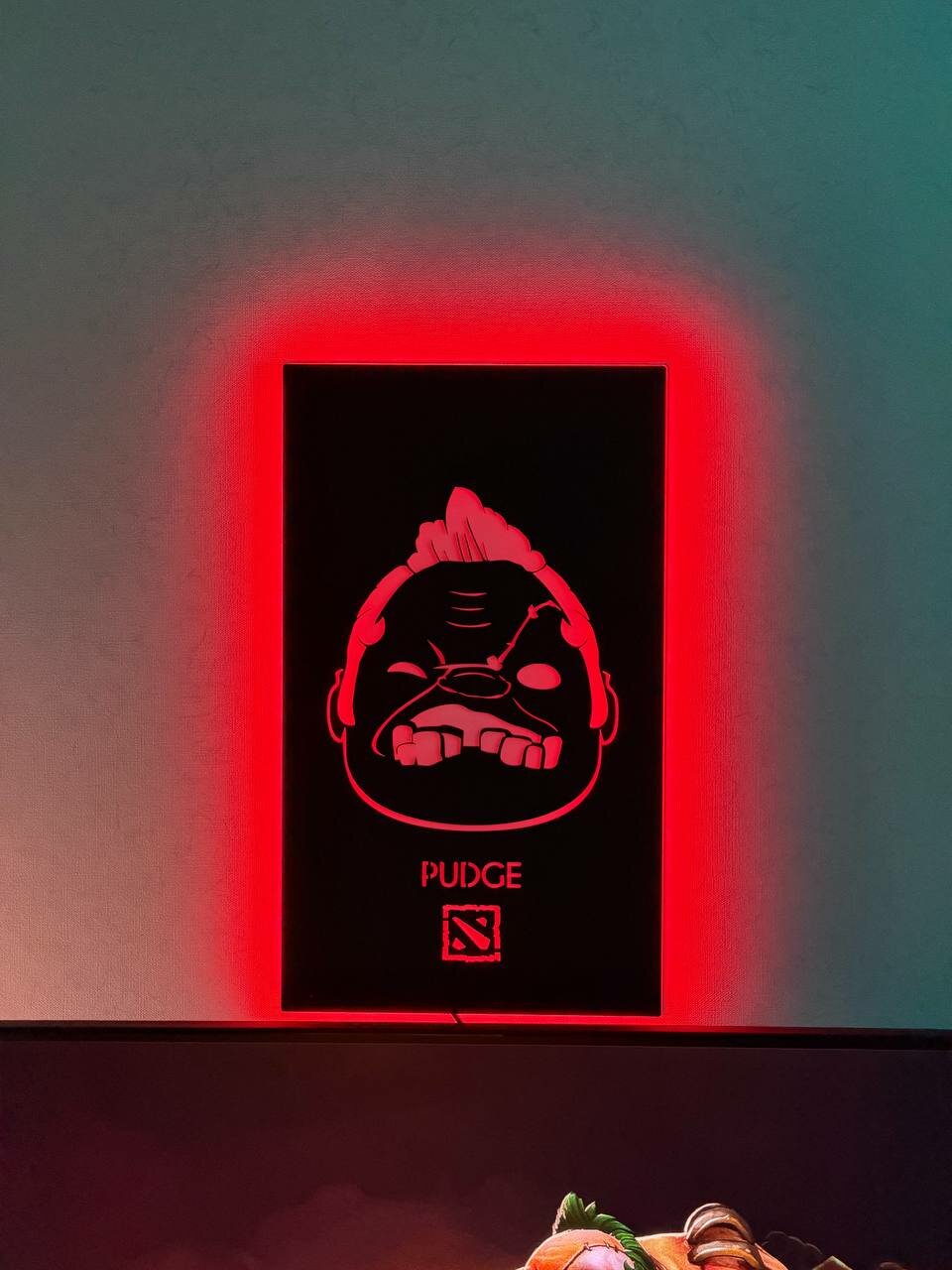 Светильник для геймера по игре Дота2 Pudge, для игровых комнат, IP20, 220V